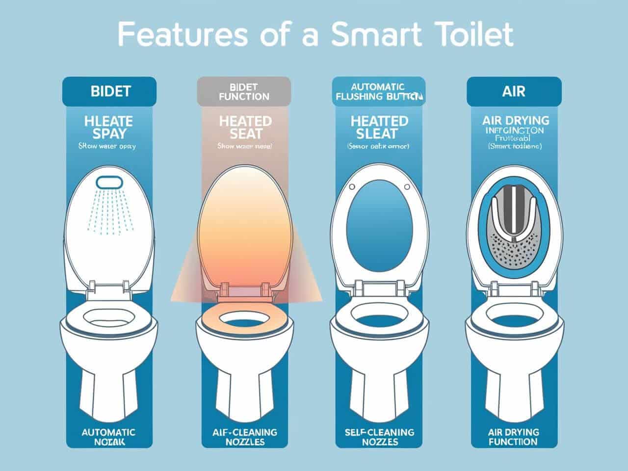 Smart Toilet Features: Key Benefits and Technology Explained - TechoBath