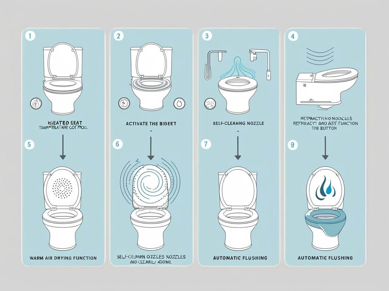 Smart Toilet Features: Key Benefits and Technology Explained - TechoBath